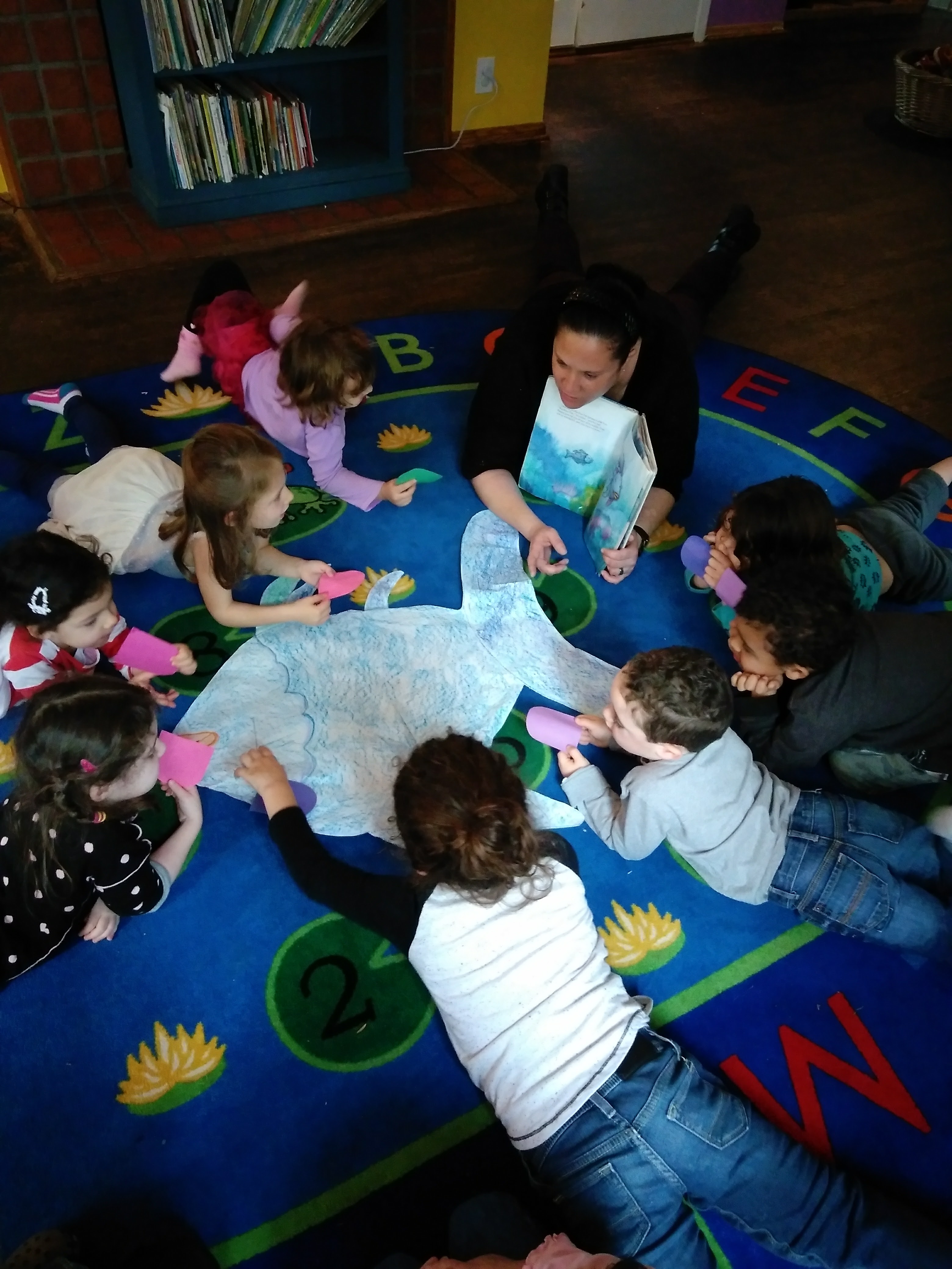 Rainbow Fish Story Tray | misscarriescorner